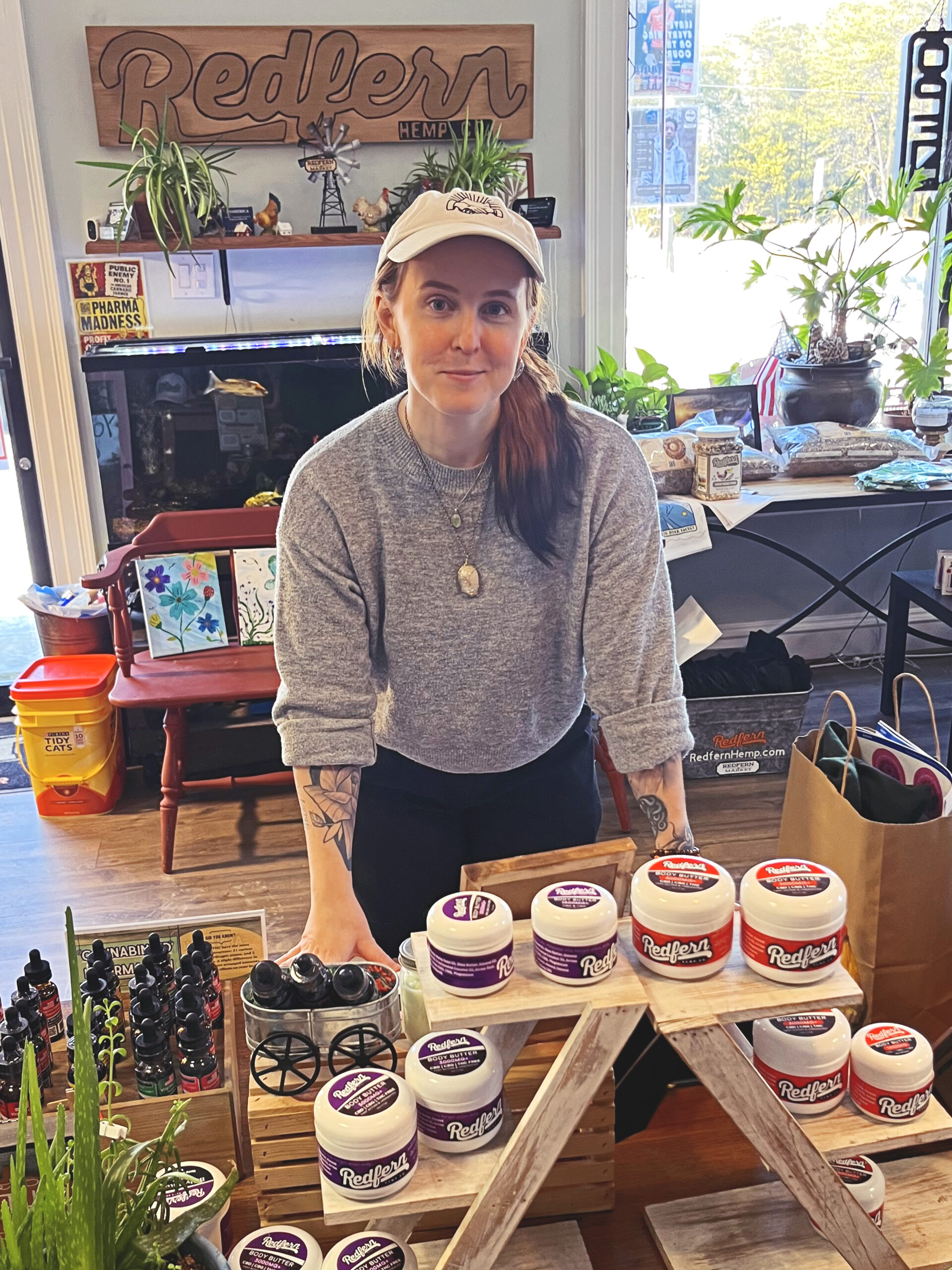 Richmond Tattoo Artist Loves Her Hemp Body Butter - Redfern Hemp Company